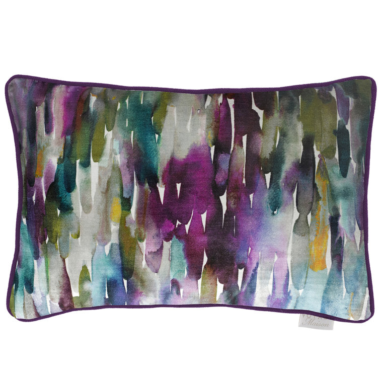 Voyage Maison Azima Abstract Rectangular Throw Cushion With Filling | Wayfair.co.uk